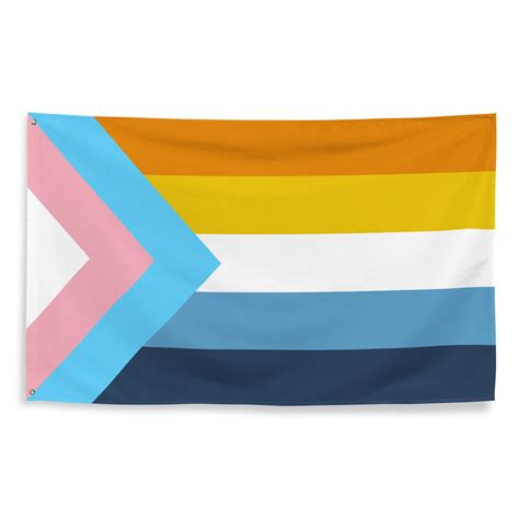 Trans Aroace Asexual Aromantic Trans Inclusive Progress Pride Flag 3x5