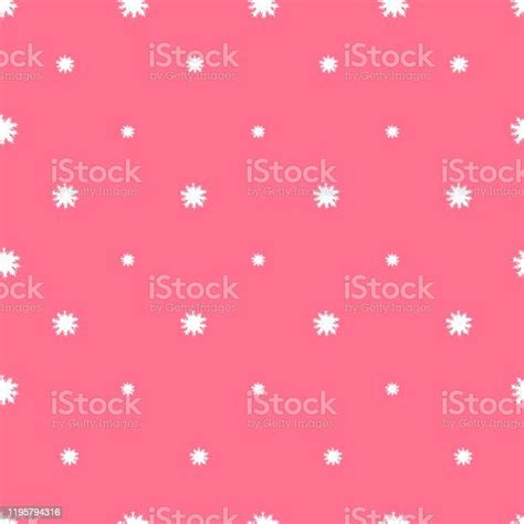 눈 덮인 눈송이 패턴 분홍색 배경입니다 깨지기 쉬운 결정 벡터 직물에 대한 아이디어 크리스마스 새해 휴일 인쇄 결정체에 대한 스톡 벡터 아트 및 기타 이미지 Istock