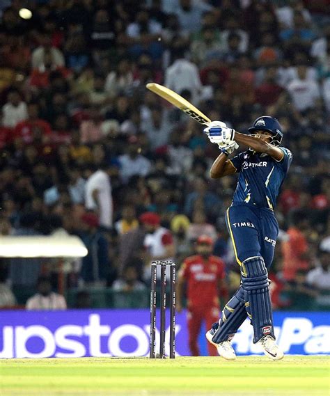 Mohali Gujarat Titans Sai Sudharsan Plays A Shot