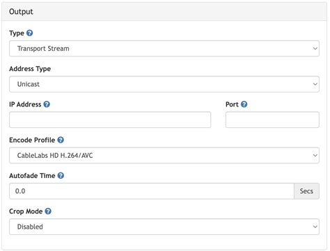 Configuring Provue Ip Encoded Output Telvue