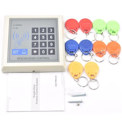 Jual Rfid Proximity Door Access Control Keypad System 125khz Em Id Card