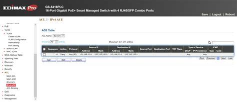 Manual Para Configurar Las Acl En Un Switch Edimax Pro Gestionable