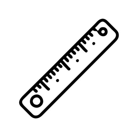 Premium Vector Ruler Icon Outline