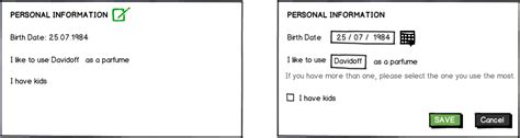 Web App Popover Or Accordion For Data Editing User Experience Stack