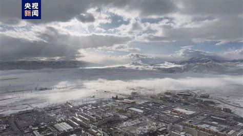 青海多地出现降温雨雪天气 城市披“银装” 搜狐大视野 搜狐新闻