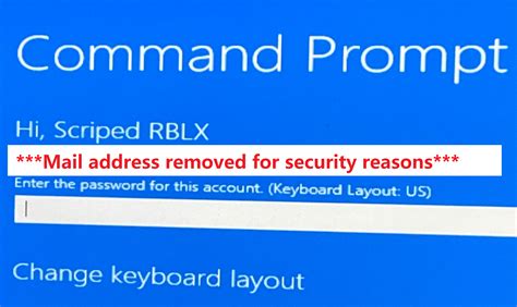 Enter The Password For This Account Microsoft Community