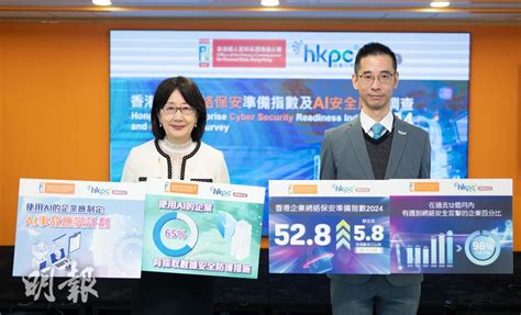 本港企業網絡保安準備程度按年升 不足四成受訪中小企願再加強 1313 20241121 港聞 即時新聞 明報新聞網