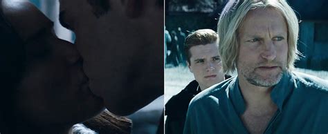 Hunger Games Catching Fire Katniss And Peeta Kiss