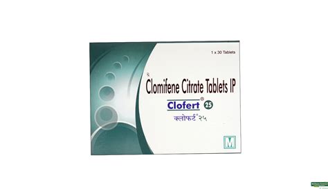 Buy Clofert 25mg 30 Tablets Online At Best Prices Wellness Forever
