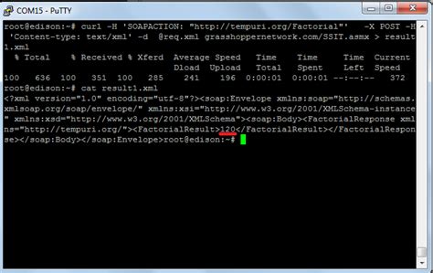 Calling Soap Webservice And Parsing The Result From Linux Shell A