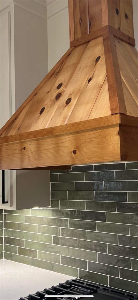 Rustic Kitchen Vent Hood