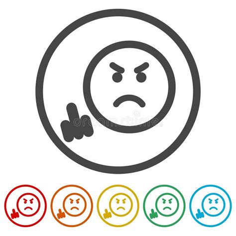 Angry Emoji Stock Vector Illustration Of Angry Explosion 168794645