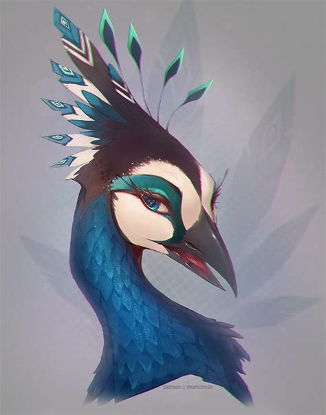 185283 Safe Artistmomobeda Bird Galliform Peafowl Feral