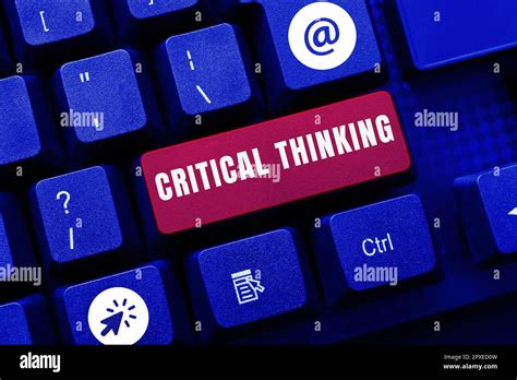 Sign Displaying Critical Thinking Business Approach Sequence Of Stages