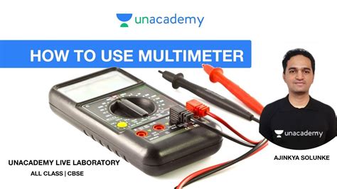How To Use Multimeter Unacademy Live Laboratory All Classes