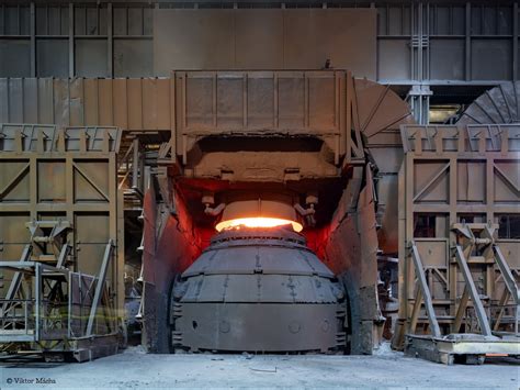 British Steel Scunthorpe 300t LD converter Viktor Mácha