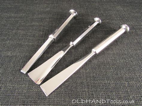 3 Vintage Surgical Bone Chisels And Gouges