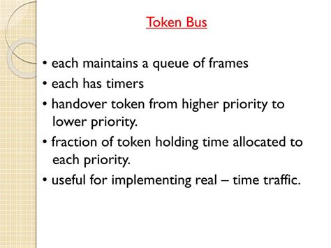ppt token bus and token ring powerpoint presentation free download