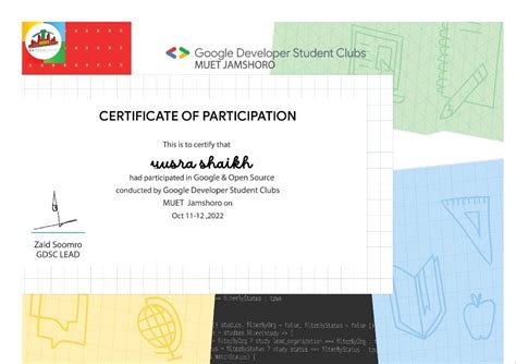 Opensource Gdsc Github Yusra Saleem