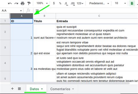 Leer Api Desde Planilla Y Relacionar Registros Con Formulas Nrm