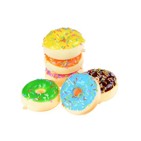 7 Cm Novelty Toy Diy Donut Cone Squishy Slow Risin Grandado