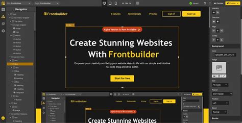 GitHub Nettohadi Frontbuilder A Drag And Drop Visual Editor For Making Websites