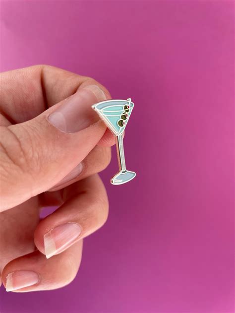 Martini Cocktail Enamel Pin Drinks And Alcohol Themed T Ideas Lapel