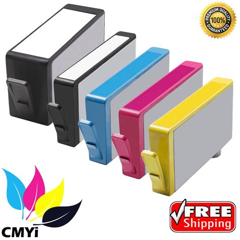 CMYi Ink Cartridge Replacement For HP 564XL 5 Pack 1 Each Black