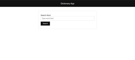 Github Aflah02svelte Dictionary App