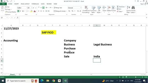 Sap Fico Batch 4 Overview Session 01 Youtube