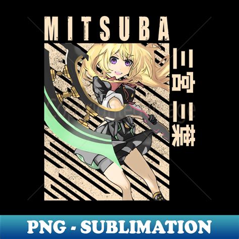Mitsuba Sangu Owari No Seraph Retro Png Sublimation Digi Inspire