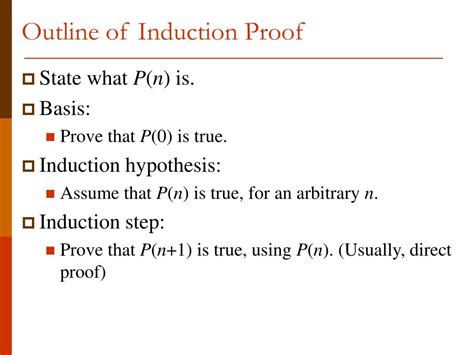 Ppt Induction Proof Powerpoint Presentation Free Download Id 482032