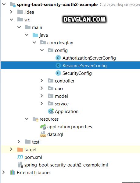 Spring Boot Security Oauth Example Devglan