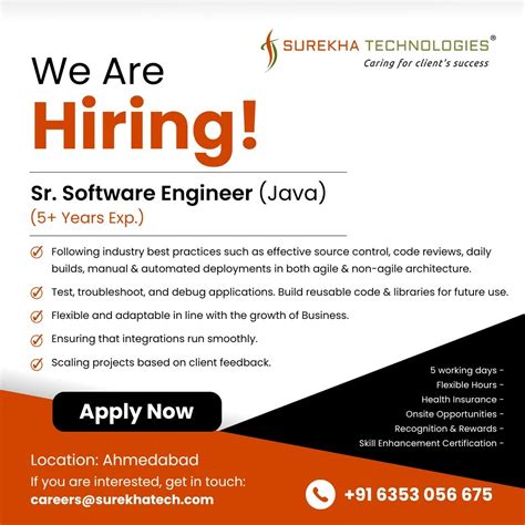 surekha technologies on linkedin surekhatech hiring joinourteam