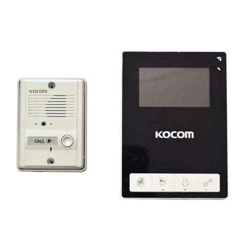 KOCOM Color Handsfree Video Kit Expandable CCTV Durban Kwa Zulu Natal KZN SW Secure