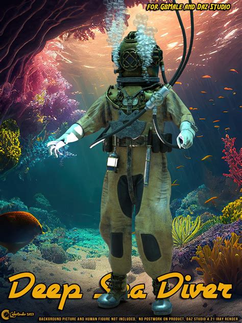 Deep Sea Diver For G8m Daz 3d