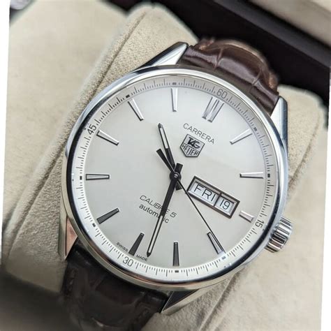 TAG Heuer Carrera Calibre 5 Day Date WAR201B FC6291 Catawiki