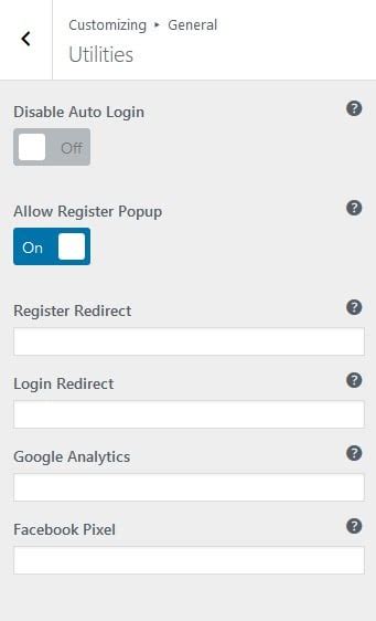 Customization Settings Customization ThimPress Docs