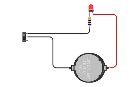 Circuit Design Simple Torch Tinkercad