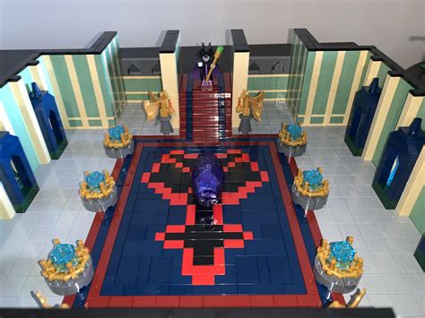 Lego Moc Hollow Bastion Grand Hall Rkingdomhearts