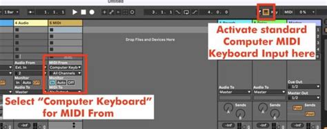 Extended Computer MIDI Keyboard In Ableton Live ABLETON DRUMMER