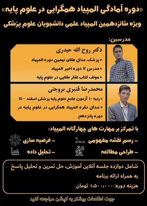 Mohammad Reza Ghanbari Boroujeni On Linkedin Scientificolympiad