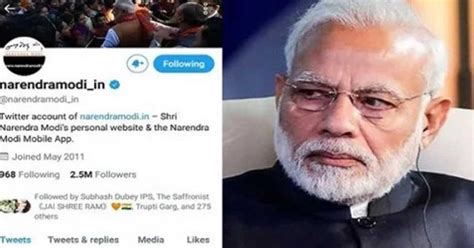 Indian Pm Modis Twitter Account Hacked Daily Times