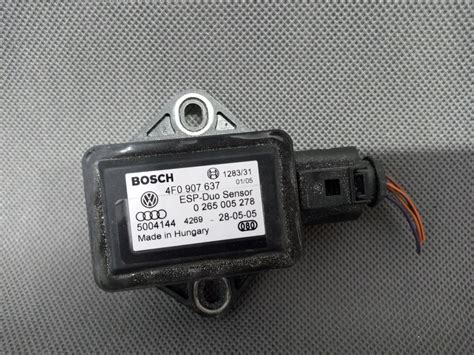 AUDI A C CZUJNIK MODUŁ SENSOR ESP F oficjalne archiwum Allegro