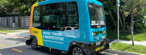 Watch Driverless Bus Trial Underway At Main Beach Rselfdrivingcarstech