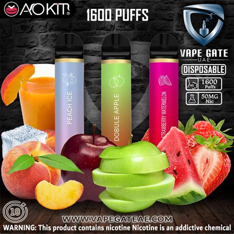 Aokit Omi Plus 1600 Puff Disposable Vape Dubai Same Day Delivery