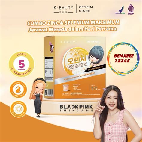 Jual Orange KEAUTY ORANGE Box Sachet K Eauty Zincnamide Acne Collagen Drink Minuman