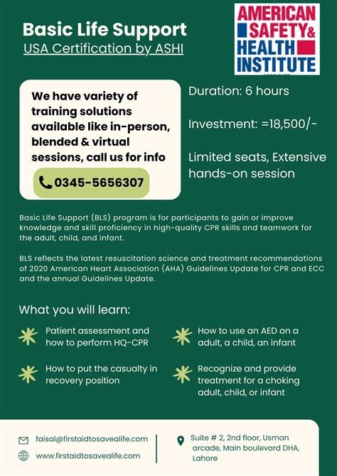 Hsi Basic Life Support First Aid Bls And Emergency Management Solutions