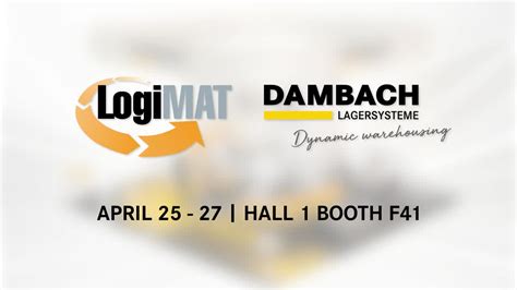 [video] Dambach Lagersysteme Gmbh And Co Kg On Linkedin Dambach Booth