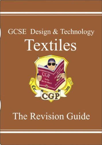 Gcse Design Andtechnology Textiles Revision Guide By Very Good Paperback 2003 Bahamut Media